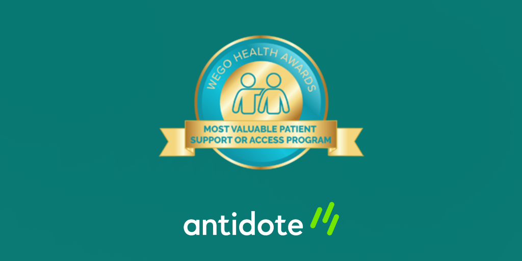 Press Release: "Antidote Wins 2021 WEGO Health Award for 'Most Valuable ...